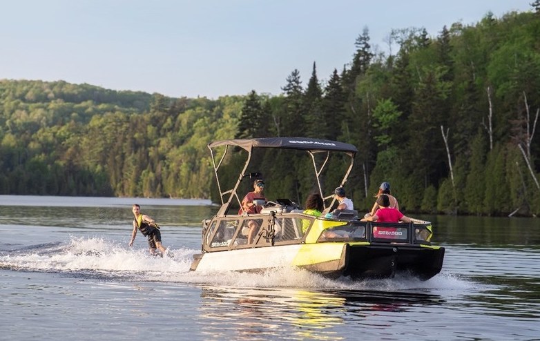 Sea-Doo Enters the Pontoon Market! - The Pirate's Guide to Boating